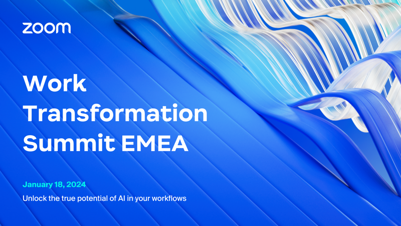 Work Transformation Summit EMEA